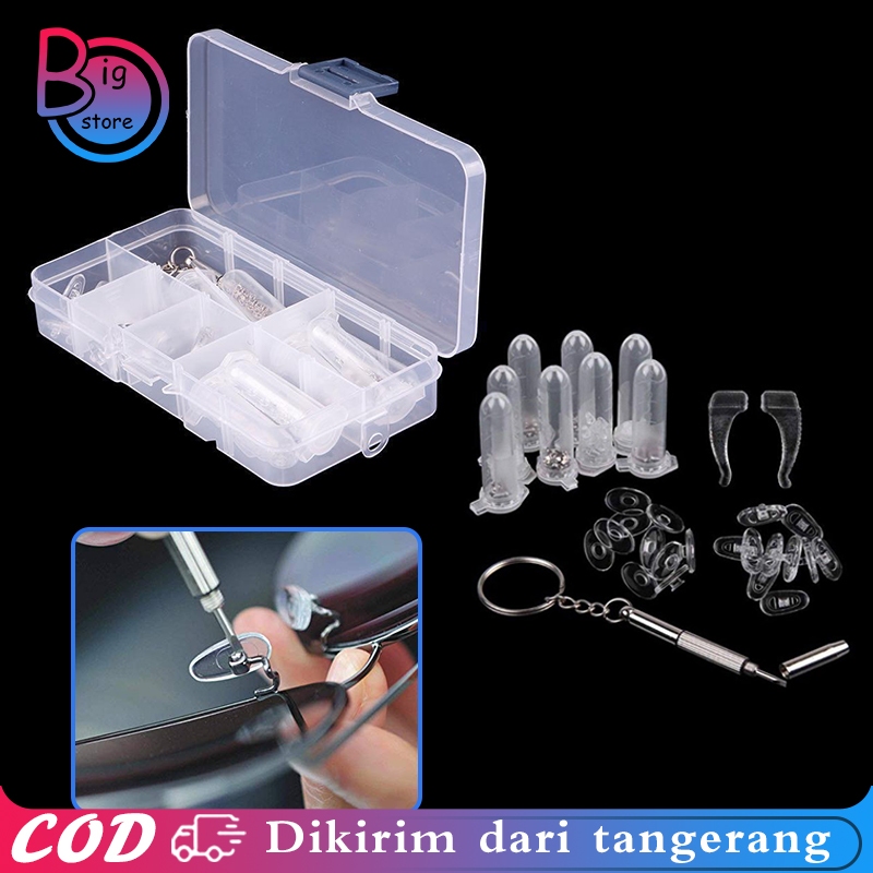 Jual Obeng Kacamata Set Komponen Perbaikan Kacamata Perlengkapan Kacamata Baut Sekrup Mur Obeng ...