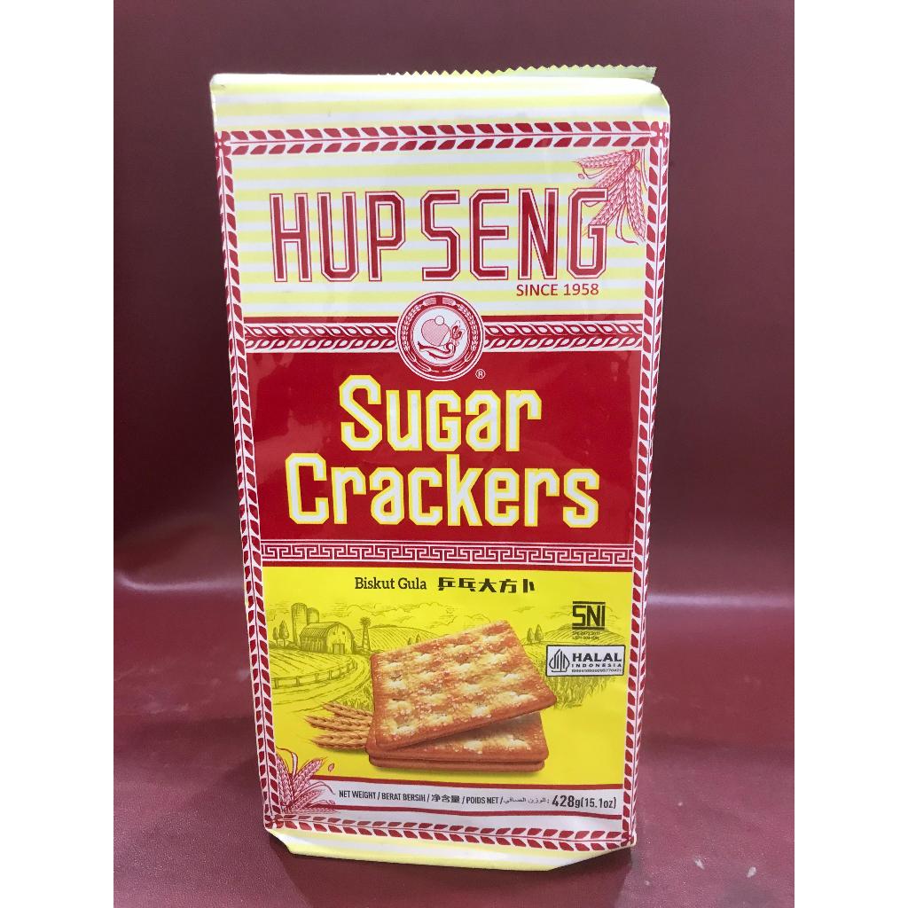 Jual Hup Seng Sugar Crackers 428G - Biskuit Crackers Roti Kering Hup ...