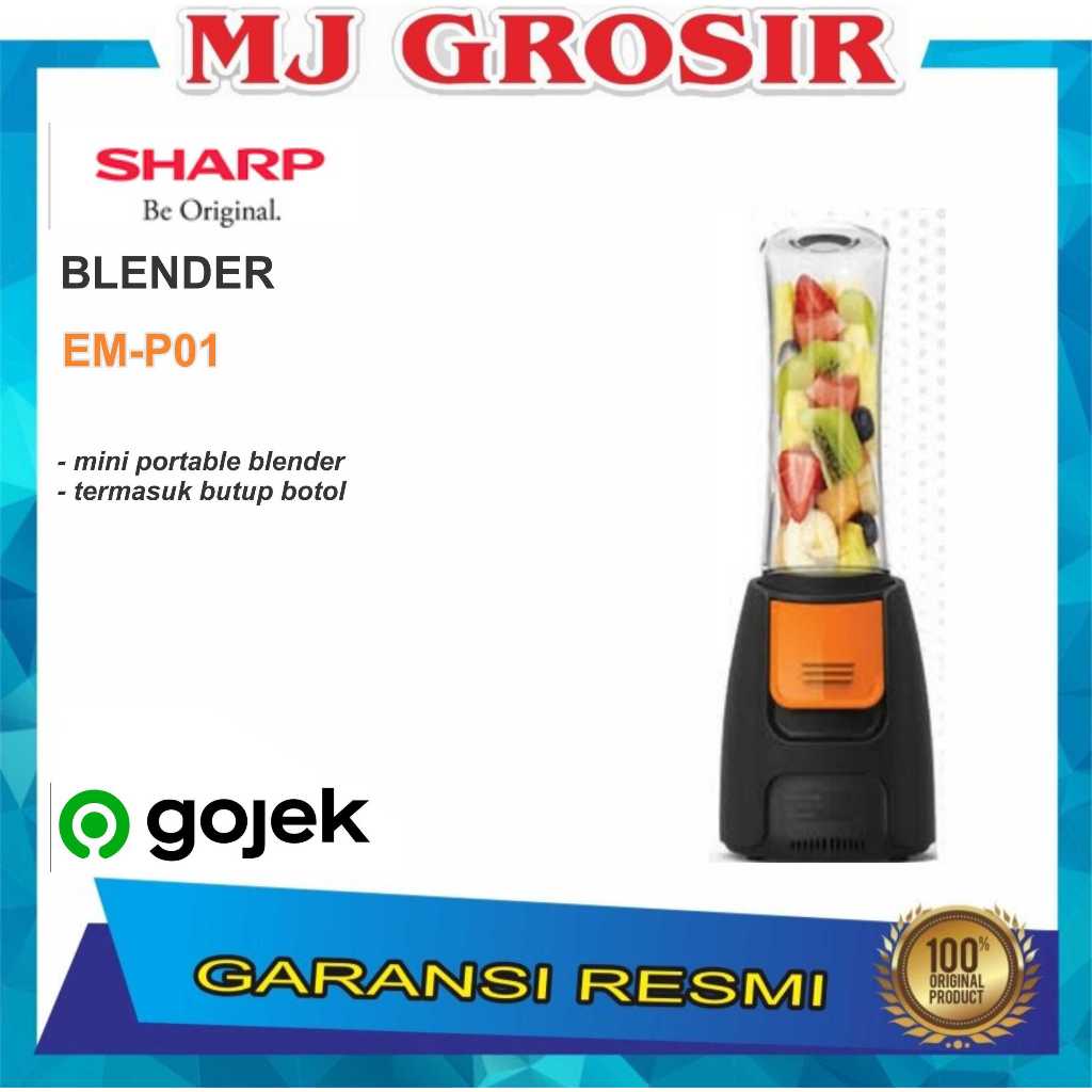 Jual blender mini portable sharp emp 01 | Shopee Indonesia