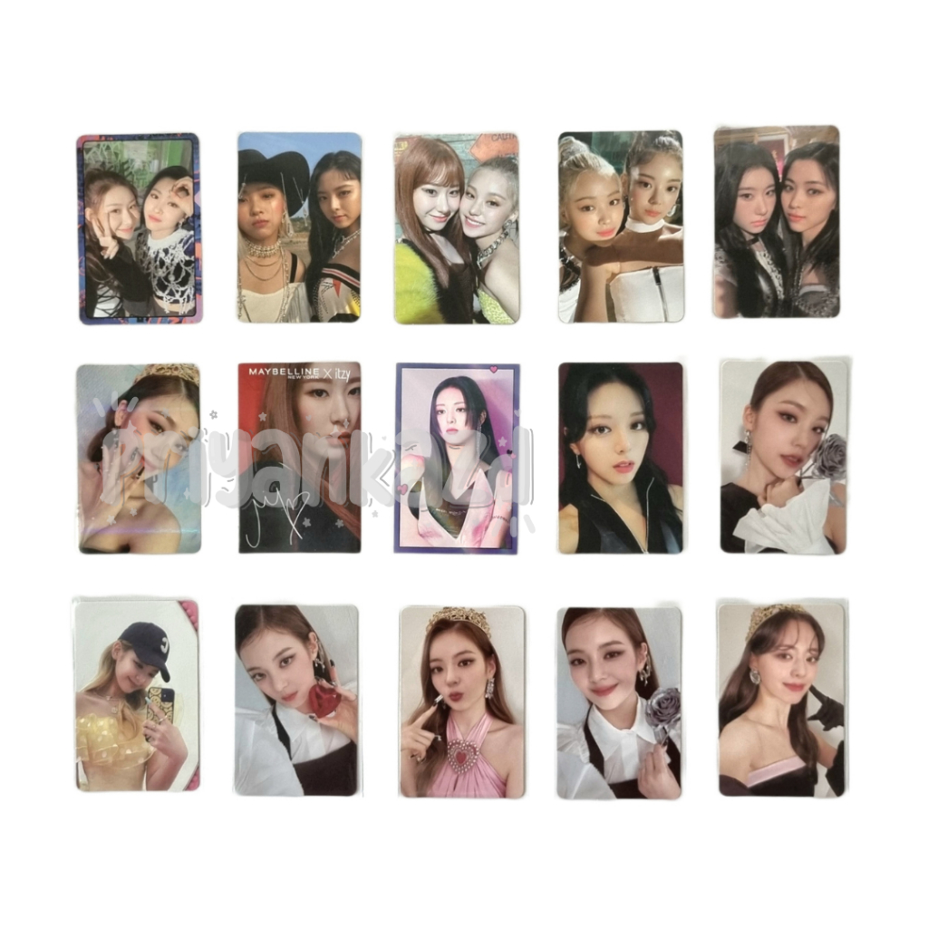 Jual itzy yeji lia ryujin chaeryeong chaer yuna wannabe not shy ...