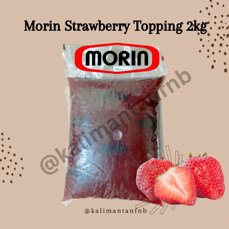 Jual Morin Topping Strawberry 2kg | Shopee Indonesia