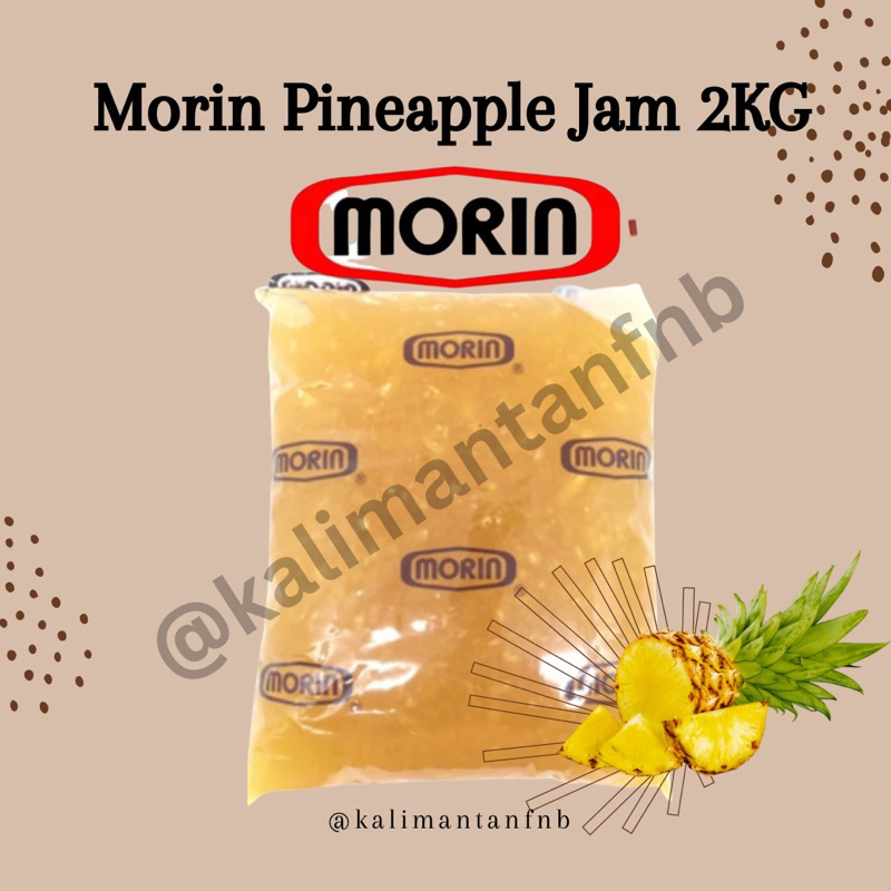 Jual Morin Selai Nanas / Morin Pineapple Jam 2kg (olesan roti) | Shopee ...