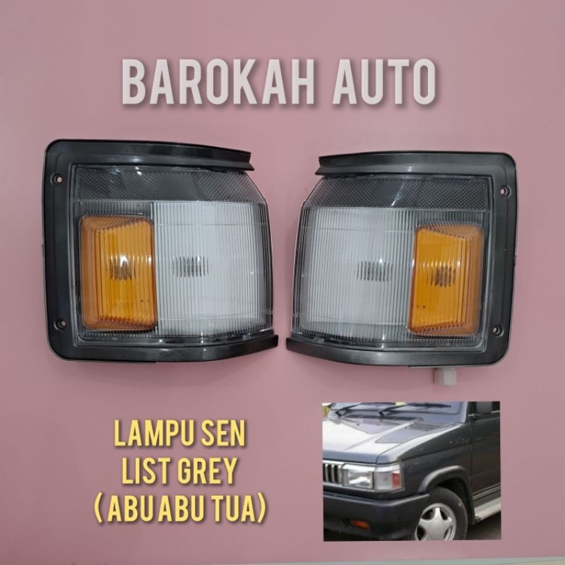 Jual Lampu Sen Kijang Super Grand Jantan Rover LIST ABU ABU TUA ...
