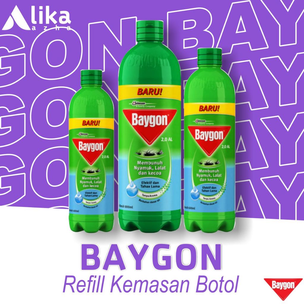 Jual BAYGON Refill Anti Nyamuk & Kecoak Kemasan Botol 400/800ml ...