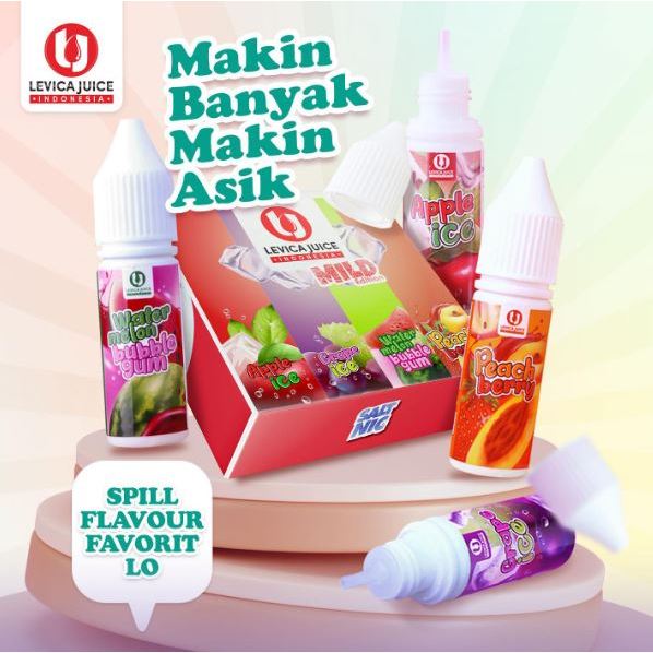 Jual Levica Fruity Mild Edition Pods Friendly By Levica Juice | Shopee ...