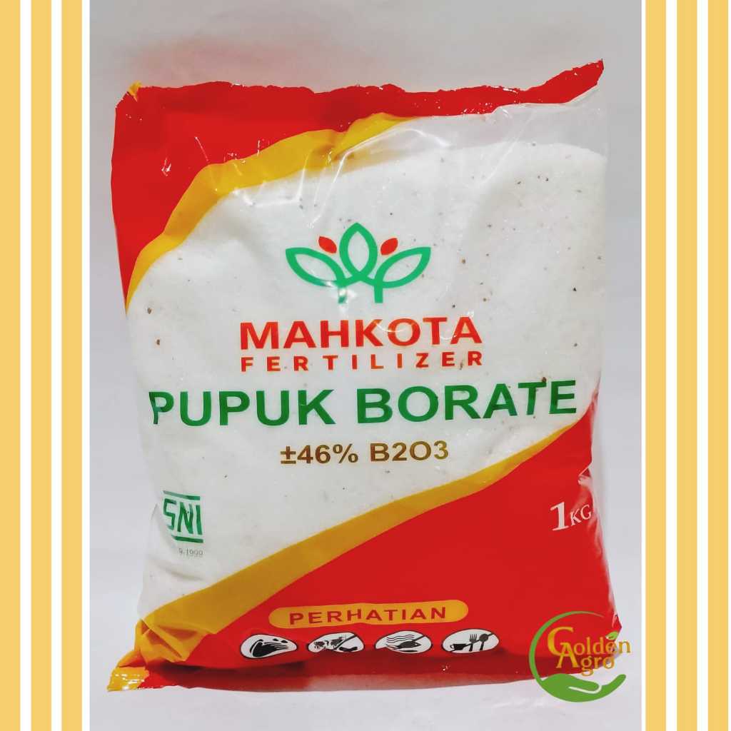 Jual PUPUK BORATE BORAT BORON MAHKOTA 1KG KG | Shopee Indonesia