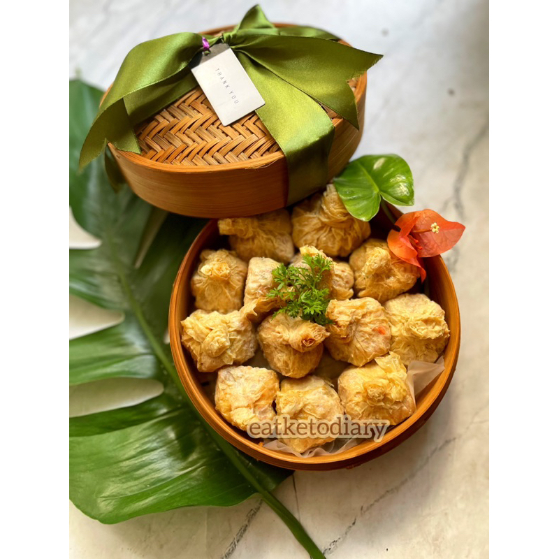 Jual Ekkado Ekado Ayam Telur Puyuh Money Bag Gluten Free HALAL | Shopee ...