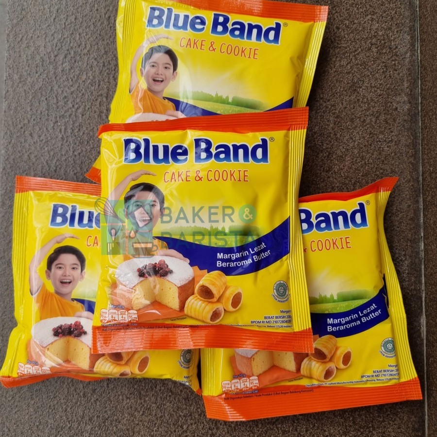 Jual blueband cake and cookies 200gr blue band cake cookies margarine ...