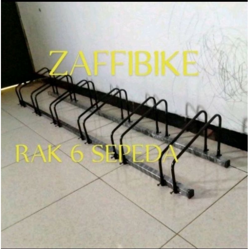 Jual STAND DISPLAY ENAM SEPEDA TEMPAT PARKIR LIMA SEPEDA BIKE RACK ...
