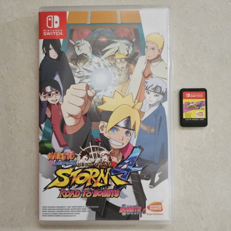 Jual Naruto Shippuden Ultimate Ninja Storm 4 Road To Boruto Nintendo Switch Kaset | Shopee Indonesia