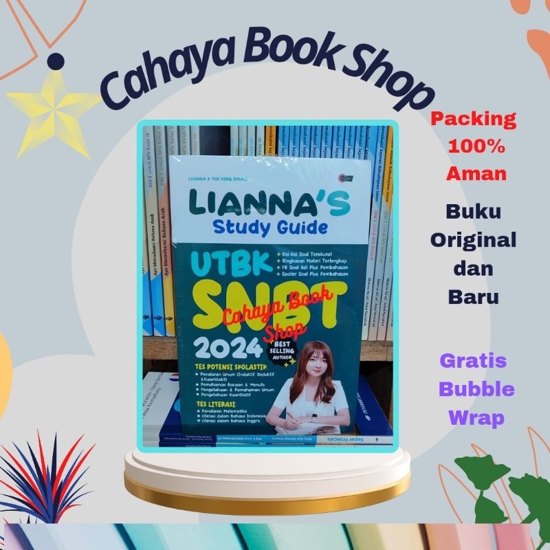 Jual Buku UTBK SNBT 2024 Lianna's Study Guide Cmedia | Shopee Indonesia