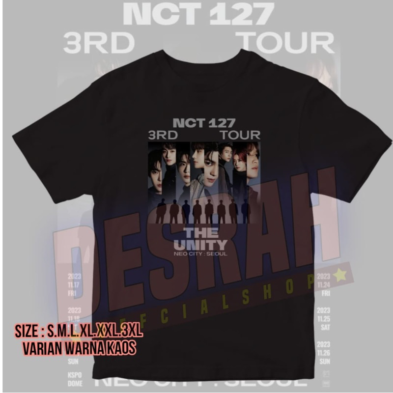 Jual KAOS korean NCT 127 THE UNITY Tour versi FOTO MEMBER | Shopee ...
