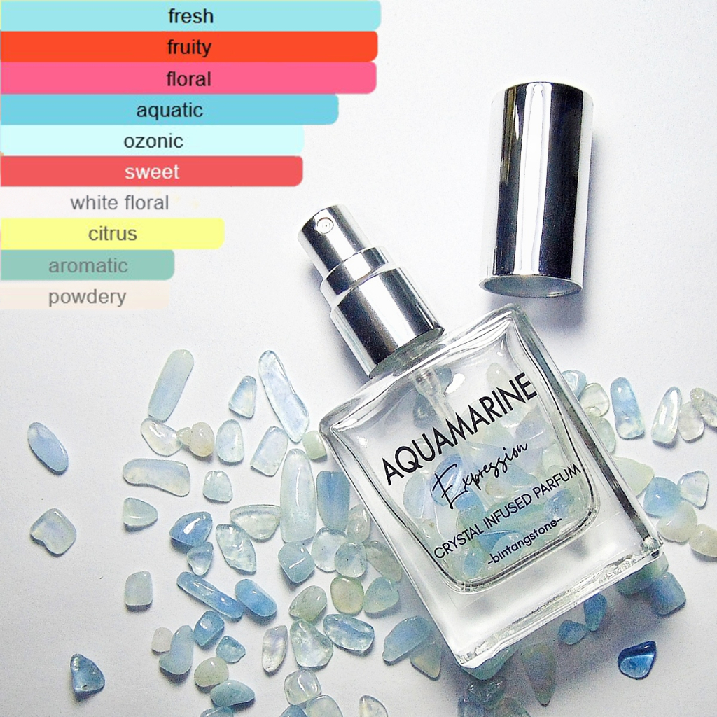 Jual Aquamarine Perfume Crystal Infused Perfume Parfum Aroma Aquamarine ...