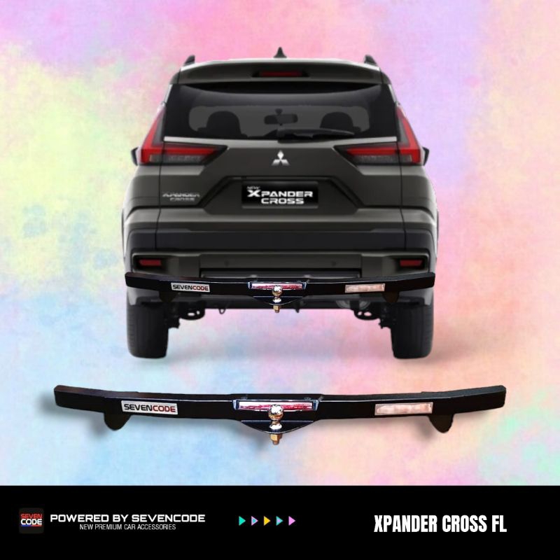 Jual Rear Bumper guard Towing Holo Sevencode - New Xpander Cross ...