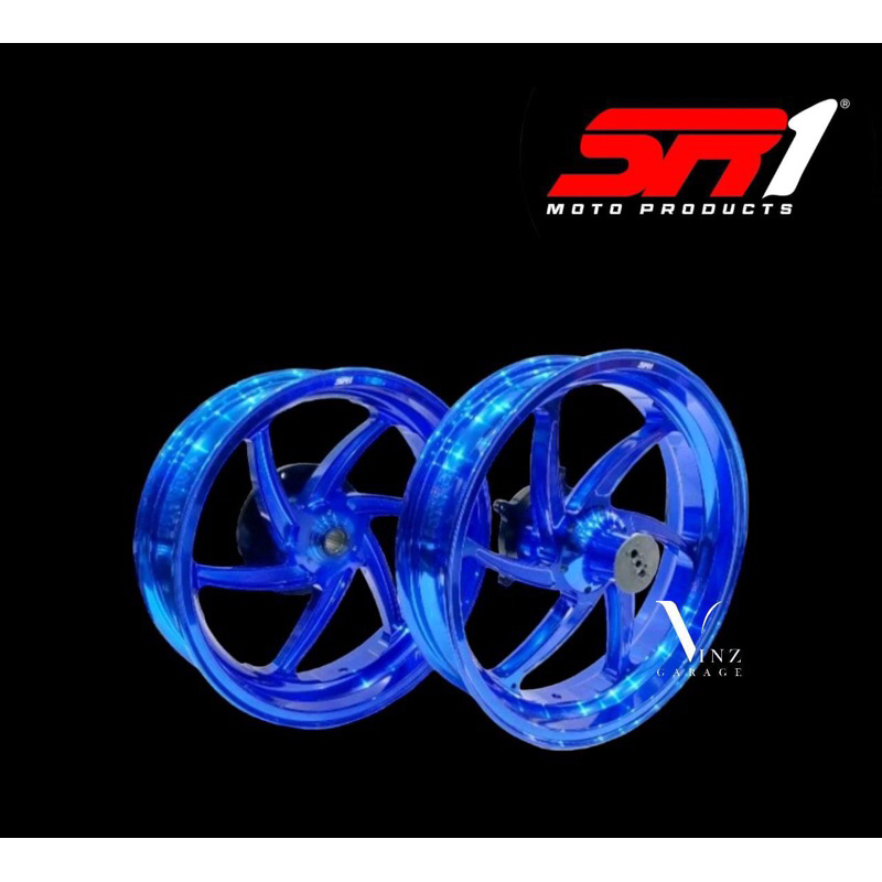 Jual Velg Yamaha Xmax SR-1 Blue Original SR1 For Yamaha Xmax // Velg ...
