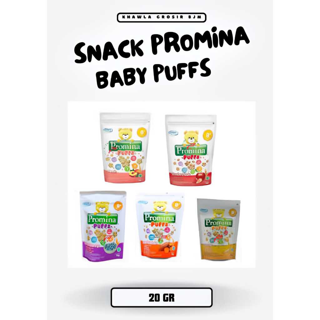 Jual SNACK PROMINA BABY PUFFS ALL VARIANT 20 GR | Shopee Indonesia