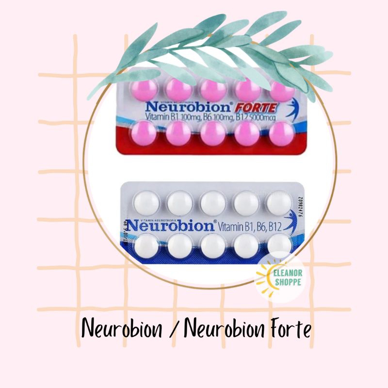 Jual Paket Neurobion / Neurobion Forte Strip - Multivitamin B1, B6, B12 ...