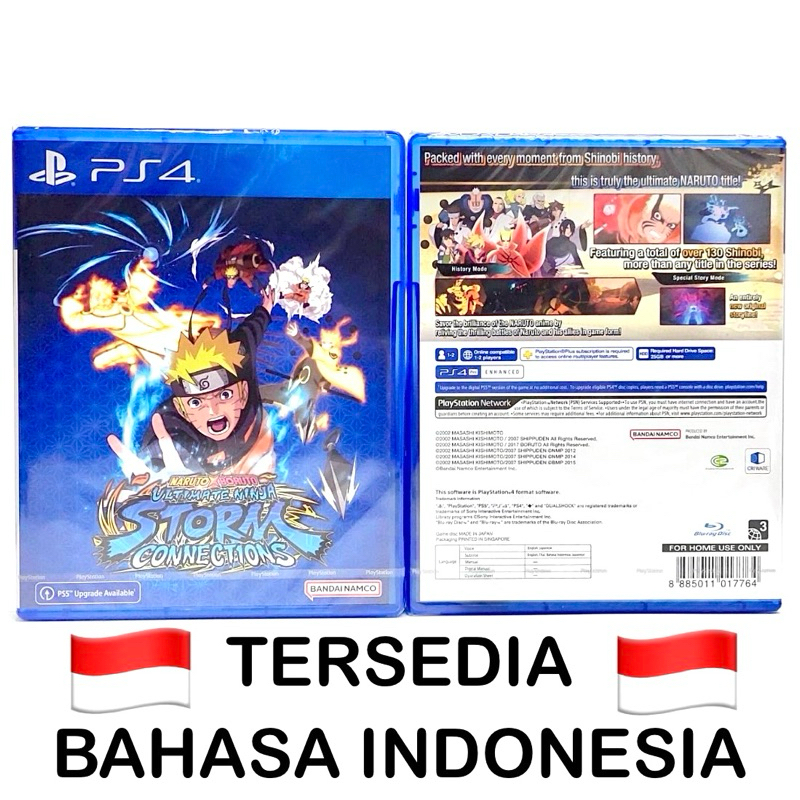 Jual Kaset Ps4 NARUTO X BORUTO Ultimate Ninja STORM CONNECTIONS Games anak New Road to ...