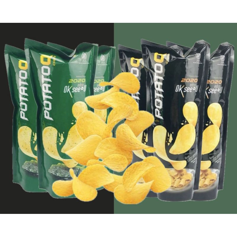 Jual Kikoya Snack - Potato Q Chips - Keripik Kentang Pouch 50g | Shopee ...