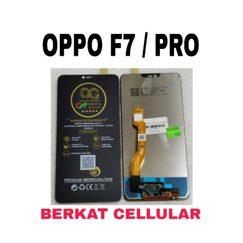Jual LCD OPPO F7/F7 PRO OG/MAC+/TICTOC FULL SET ORG | Shopee Indonesia