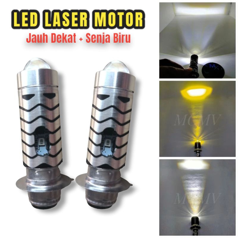 Jual Lampu Motor Led Laser H6 | Lampu Laser Motor | Lampu Led Motor ...