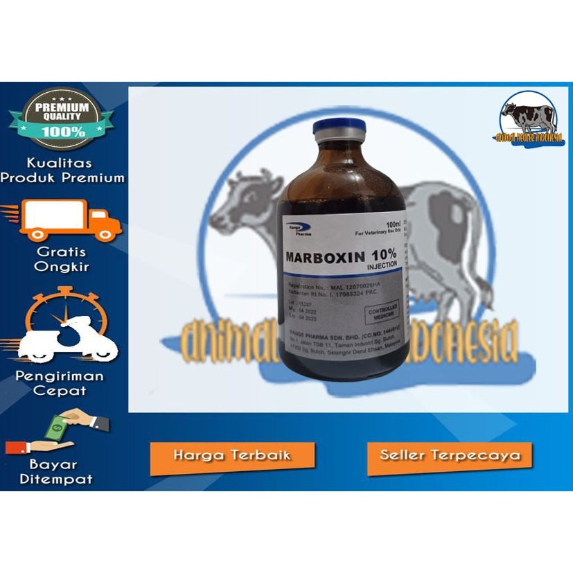 Jual Marboxin 10% 100 ml - Marbofloaxin 100 ml | Shopee Indonesia