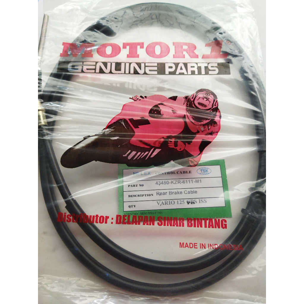 Jual Kabel Rem Motor HONDA VARIO 125 CBS ISS Kualitas Original MOTOR 1 ...