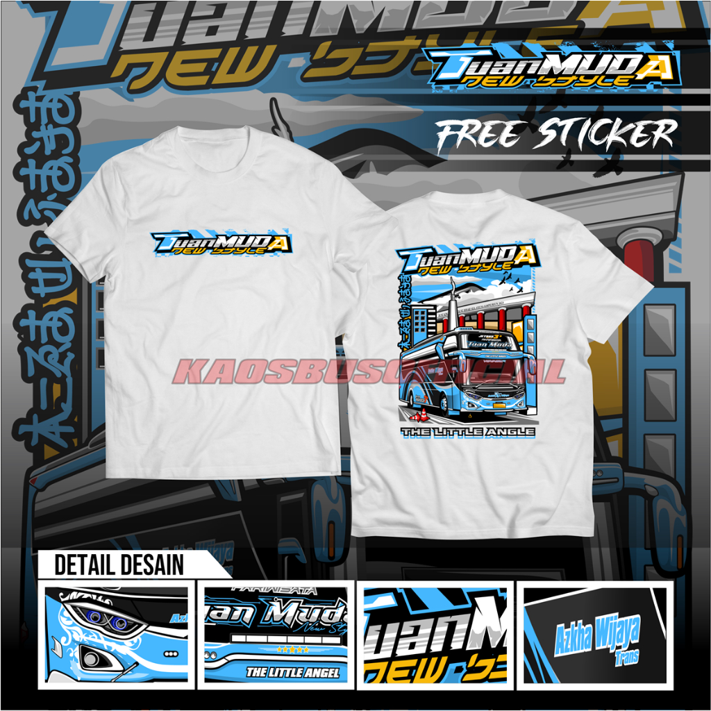 Jual Kaos Baju Bus Mania Bismania Tuan Muda Jetbus Pariwisata Adiputro Shopee Indonesia