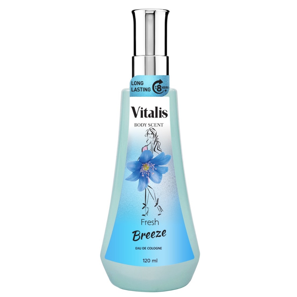 Jual Vitalis Body Scent Eau De Cologne 120ml Parfum Wanita Long Lasting ...