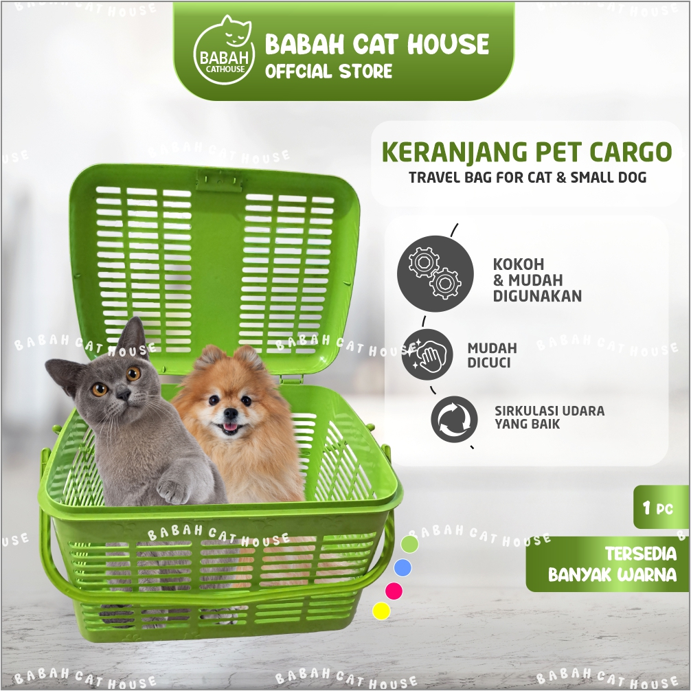 Jual KERANJANG RIO BESAR Kranjang L Kandang Hewan Kucing Anjing Pet ...