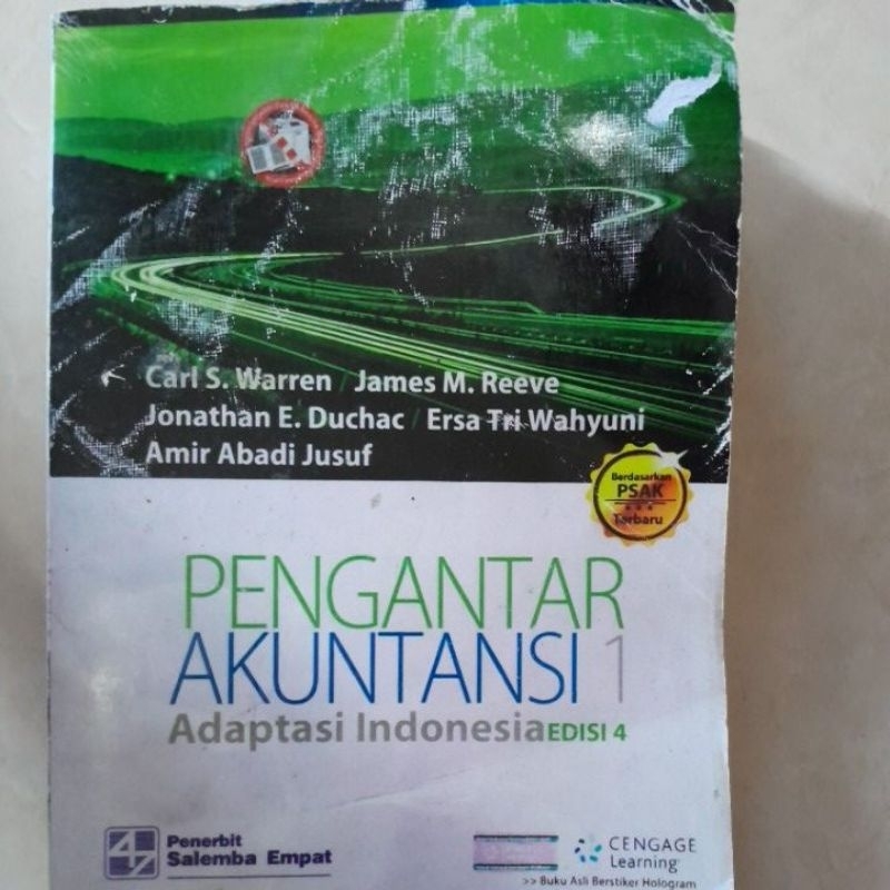Jual Pengantar Akuntansi Adaptasi Indonesia edisi 4 Penerbit Salemba | Shopee Indonesia