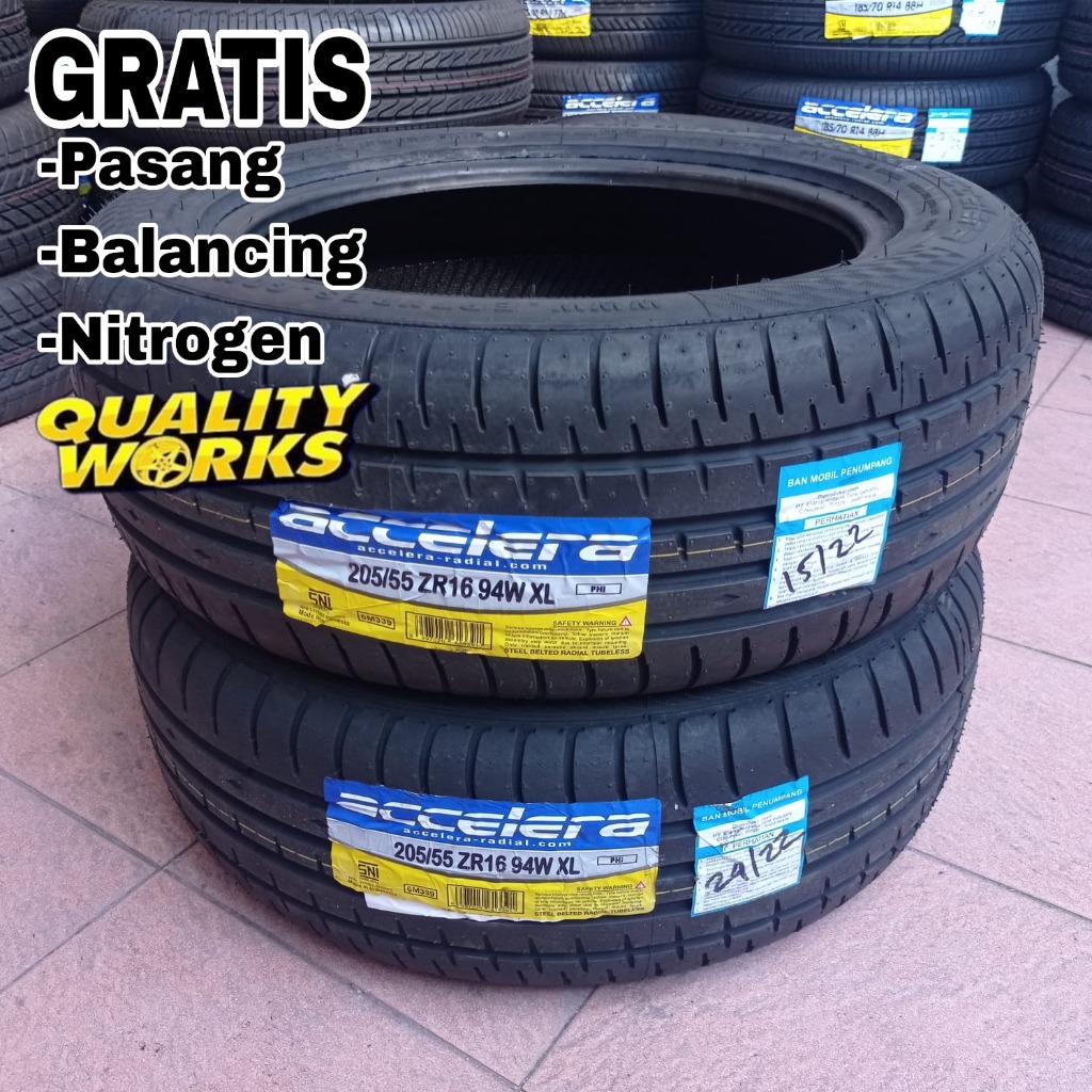 Jual Ban Mobil Standar Hyundai Stargazer ring 16 Ukuran 205 55 R16 Accelera - Toko Ban Surabaya ...