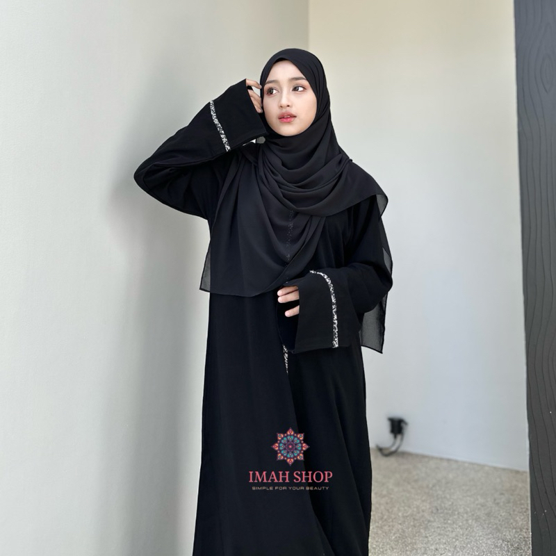 Jual Abaya Gamis Turkey Maxi Dress Arab Saudi 968 Abaya Basic Syari ...