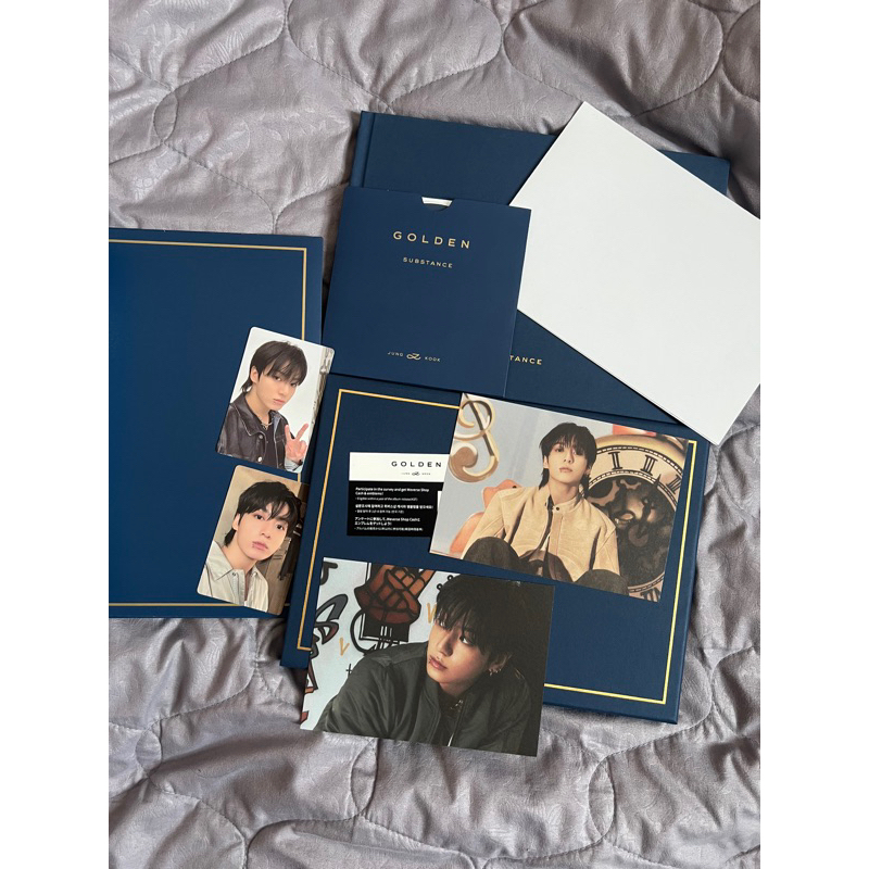 Jual READY Album Golden Jungkook BTS Substance Unsealed Fullset ...