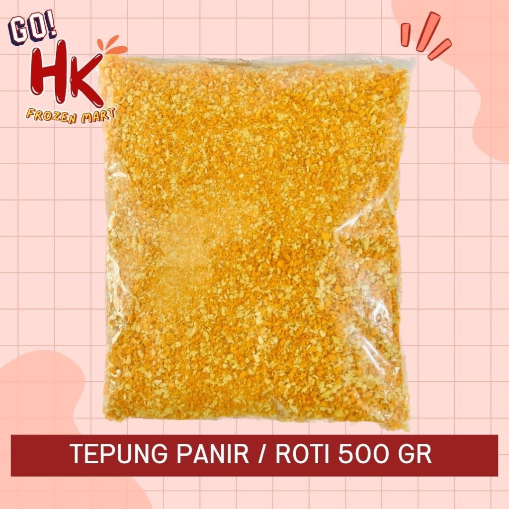 Jual Tepung Panir / Tepung Roti 500gr | Panko bread bubble crumbs ...