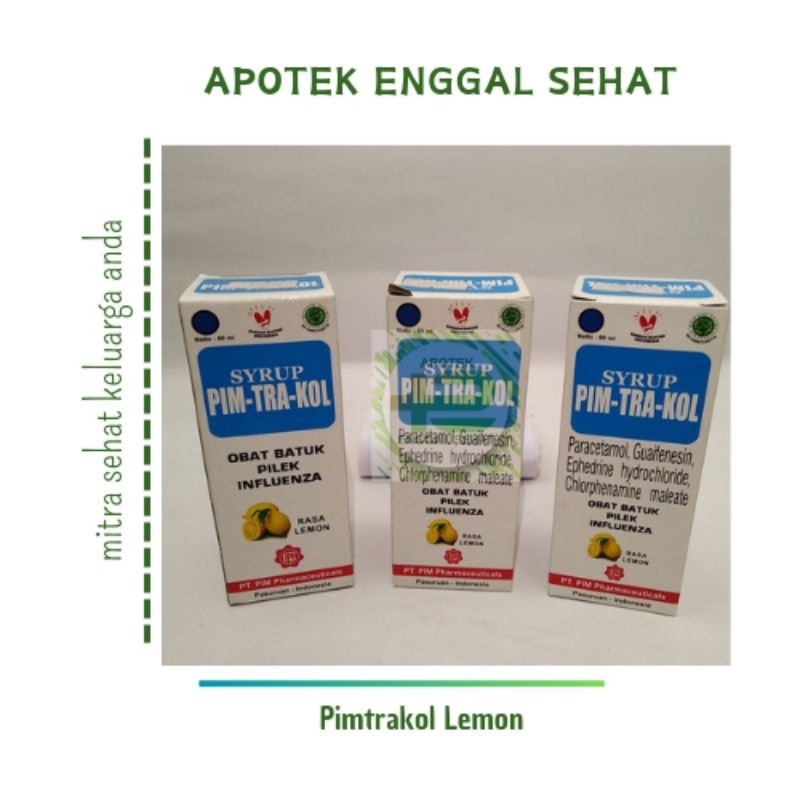 Jual Pimtrakol obat batuk pilek demam anak 60ml | Shopee Indonesia