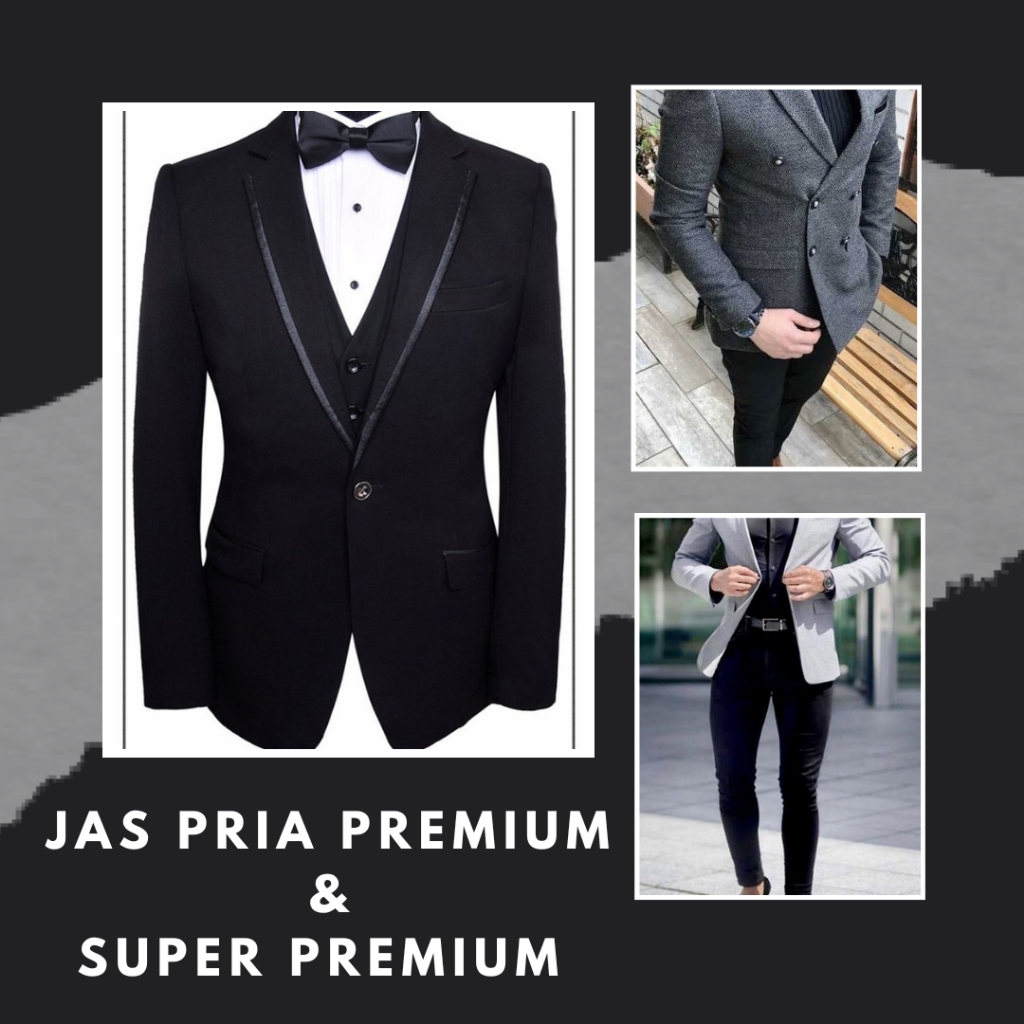 Jual (Kode 151-250) Sale Ambyar Jas dan Blazer Pria Isi 2 Jas | Shopee Indonesia
