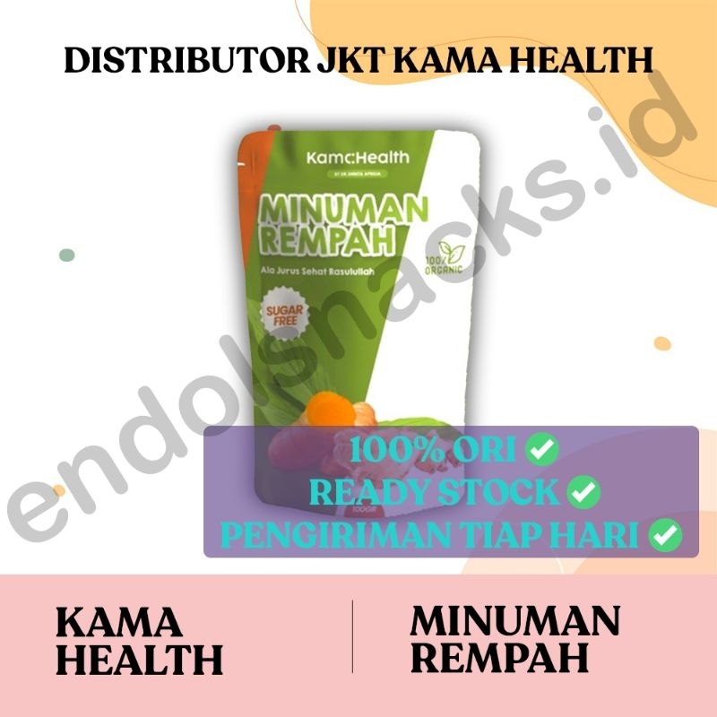 Jual KAMA HEALTH JKT MINUMAN REMPAH SEHAT HERBAL ALAMI JSR | Shopee ...