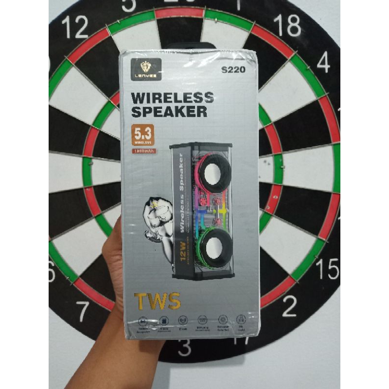 Jual Lenyes S220 Speaker Bluetooth Portable Wireless TWS RGB | Shopee ...