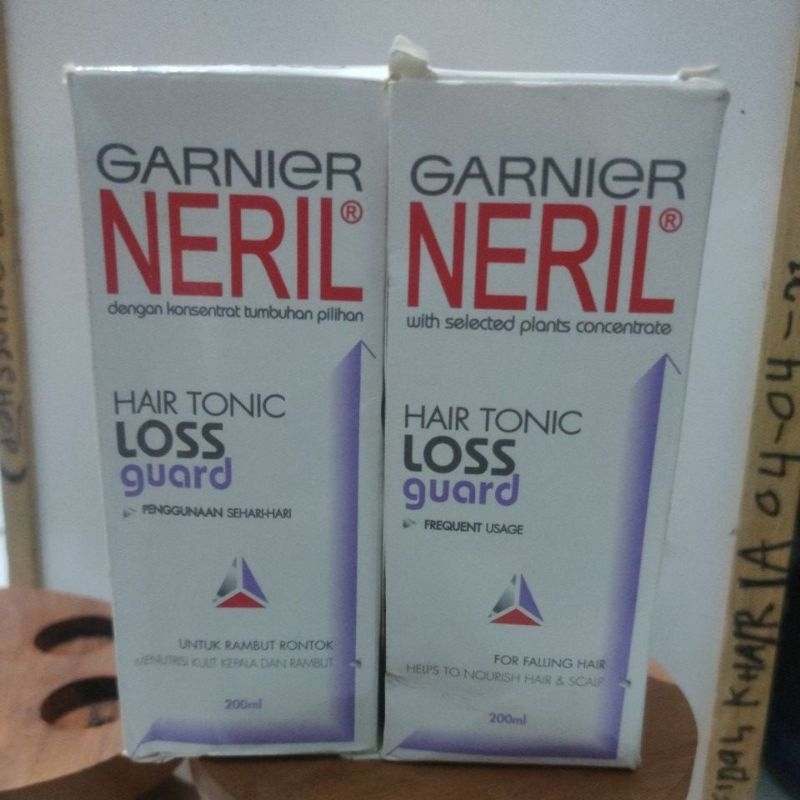 Jual Garnier neril hair tonic loss guard 100ml & 200ml | Shopee Indonesia