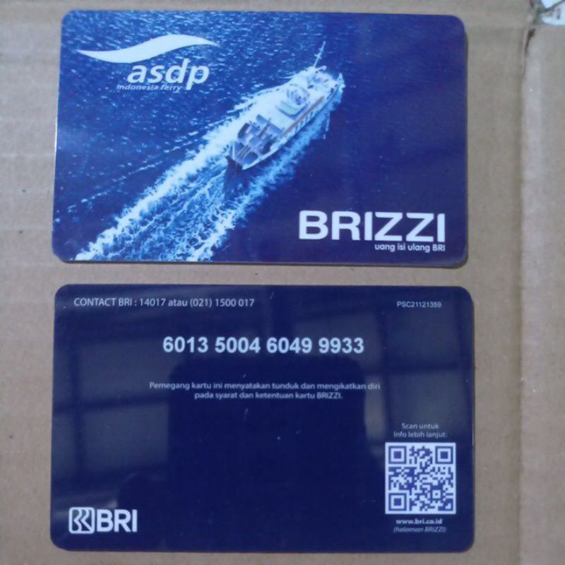 Jual Kartu Brizzi E-money Kartu Bus Transbanjarbakula Kartu Parkir ...