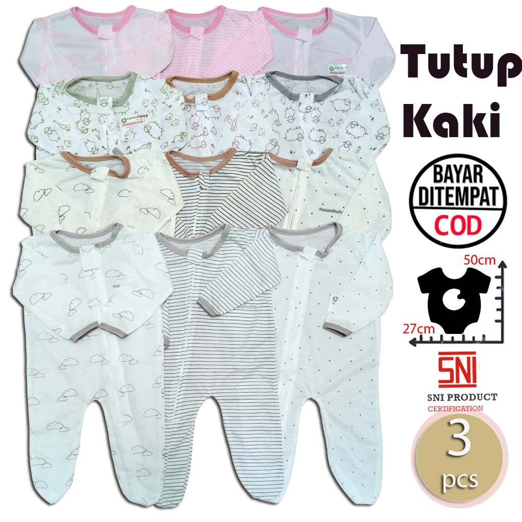 Jual ummababyshop 3 pcs Sleepsuit Bayi Baru Lahir Tutup Kaki Romper ... Jual ummababyshop 3 pcs Sleepsuit Bayi Baru Lahir Tutup Kaki Romper ...