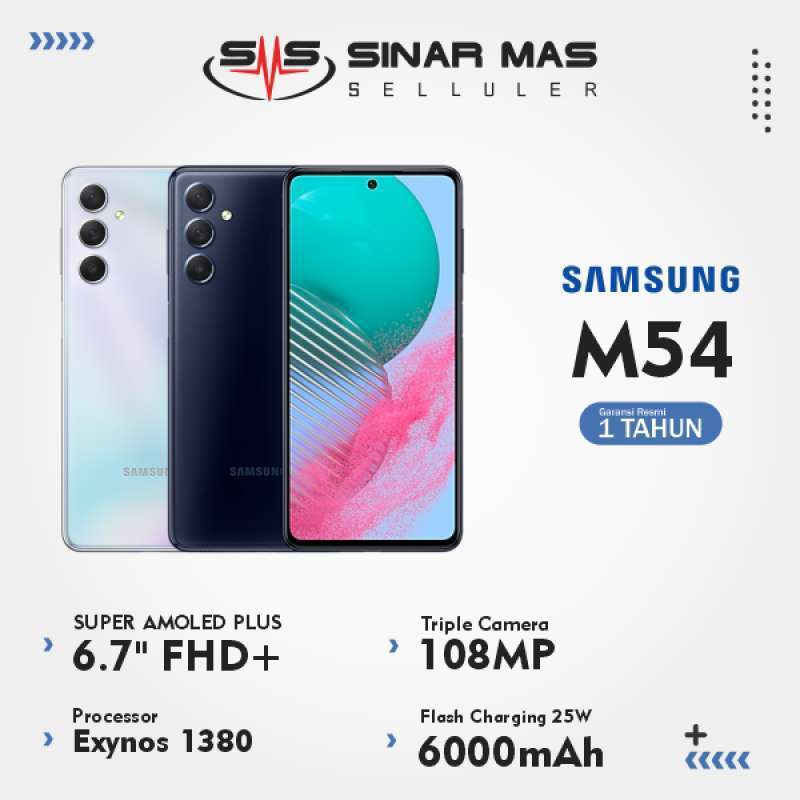 Jual Samsung M54 5G Smartphone [8GB/256GB] Garansi Resmi | Shopee Indonesia