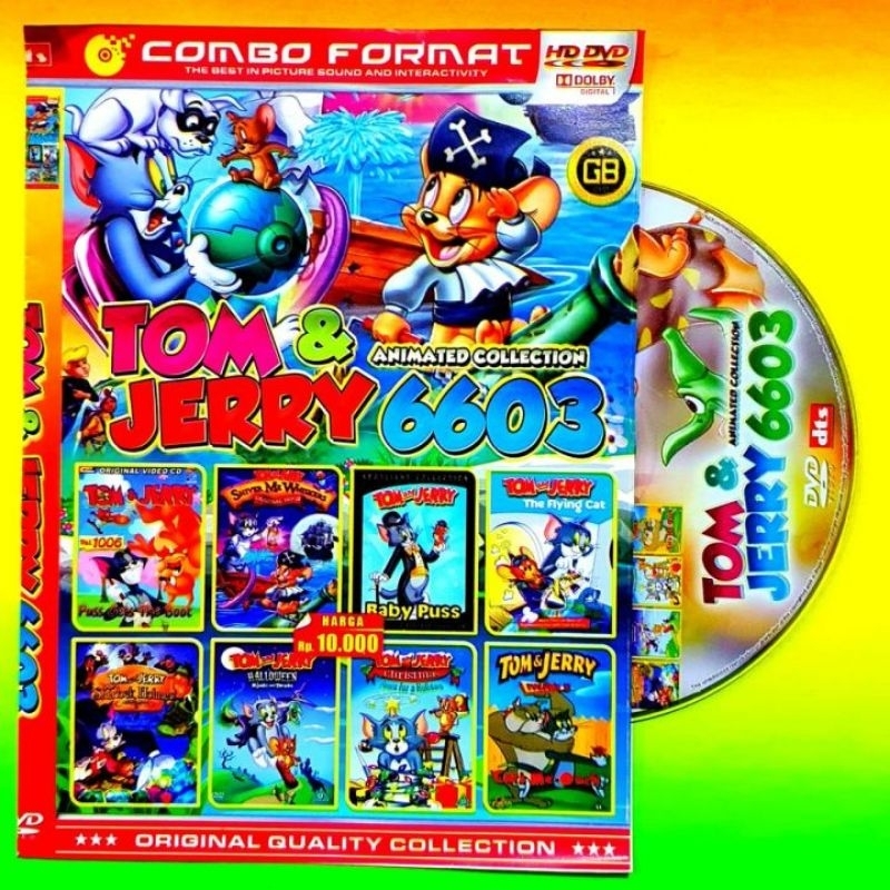 Jual KASET DVD ANAK ANAK CARTOON TOM JERRY TERBARU TOM AND JERRY TOM ...