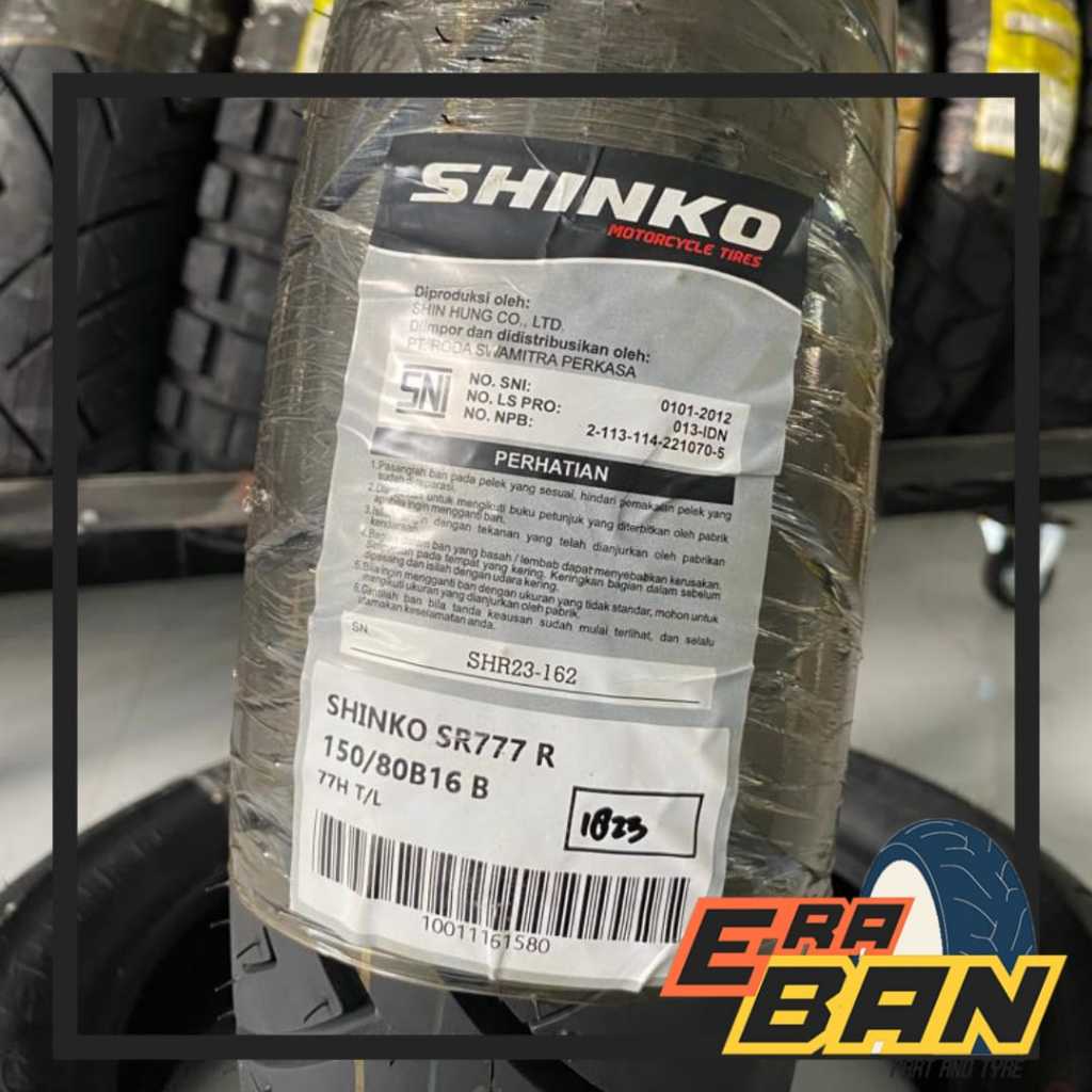 Jual BAN LUAR SHINKO SR777 R 150 80B RING 16 B (HARLEY DAVIDSON) | Shopee Indonesia