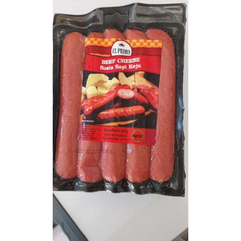 Jual Sosis El Primo | Sapi Keju | Sosis Beef Cheese | Sosis Viral ...