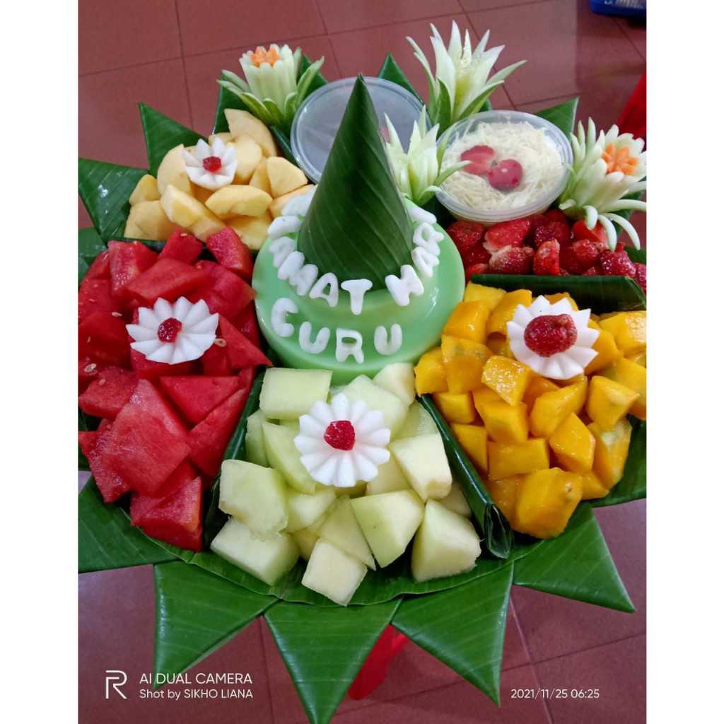 Jual Tumpeng Puding 5 porsi/Tumpeng Puding Buah Segar | Shopee Indonesia