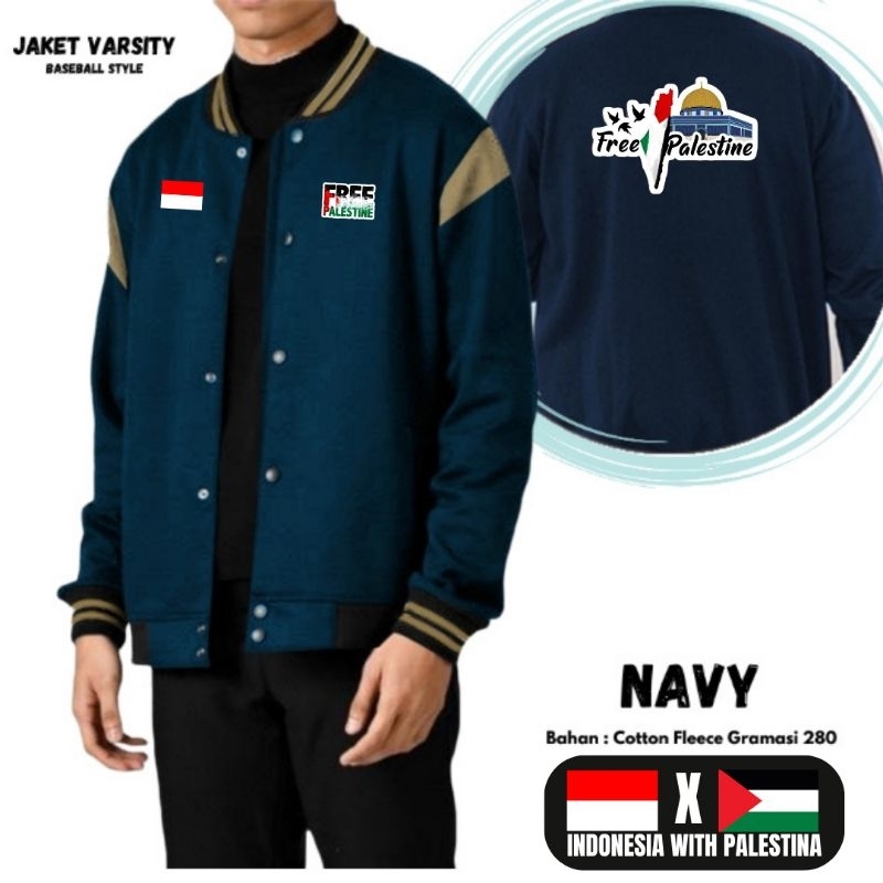 Jual JAKET FREE PALESTINE X INDONESIA SPECIAL EDITION HOODIE GAZA ...