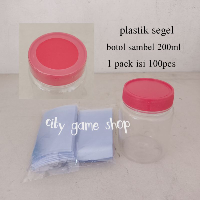Jual Plastik segel botol sambel 200ml | Shopee Indonesia