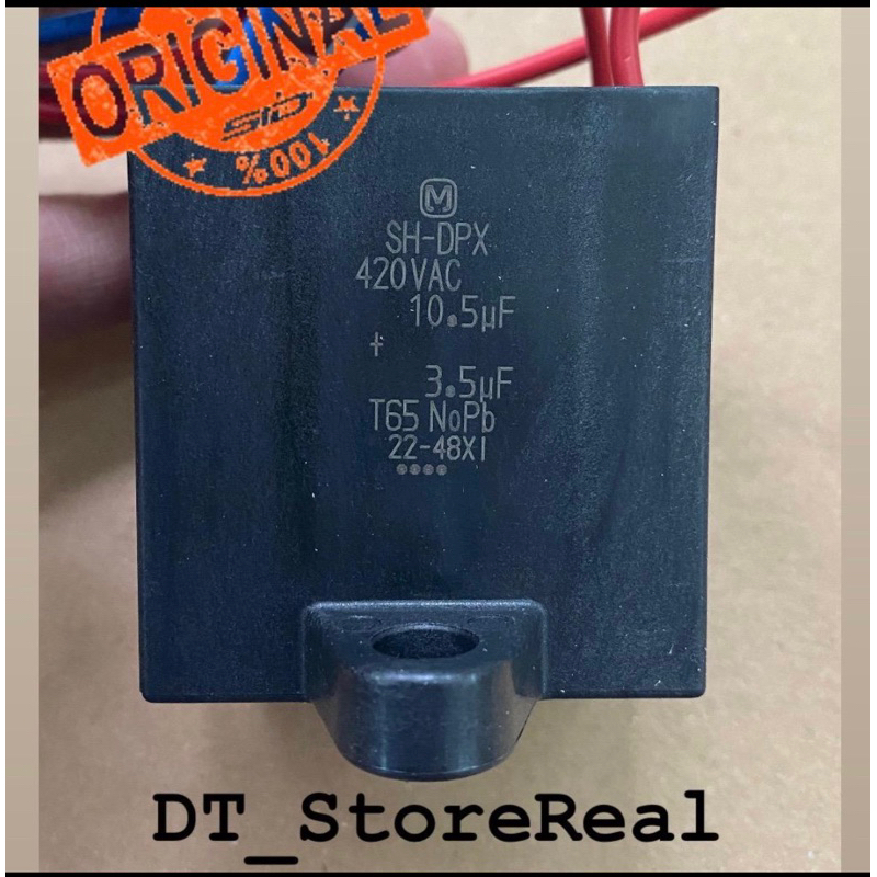 Jual Kapasitor / Capacitor Mesin Cuci Panasonic 10,5mF | Shopee Indonesia